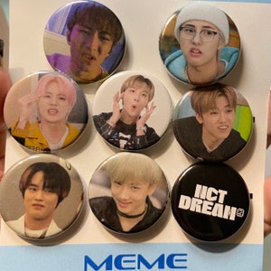 NCT Dream Meme V2 Buttons PACK - Etsy