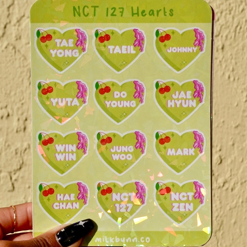 Nct Stickers - Etsy