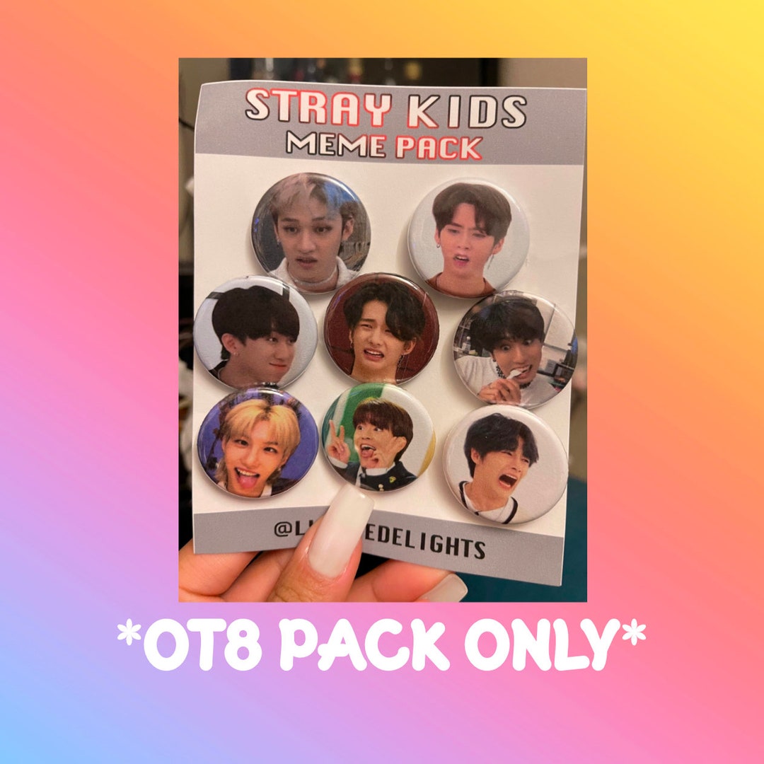 SKZ Meme Buttons *PACK* - Etsy