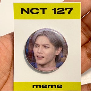 NCT 127 Meme Buttons - Etsy