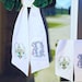 Monogrammed Wreath Sash Mardi Gras Front Door Bow Sash Gift ...