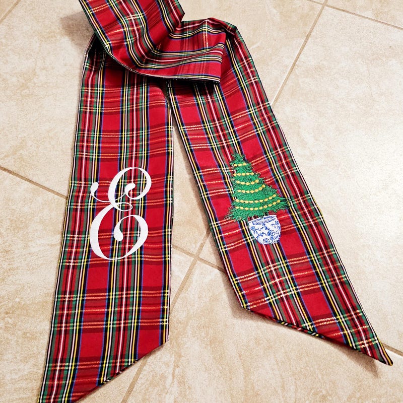 Embroidered Sash - Etsy