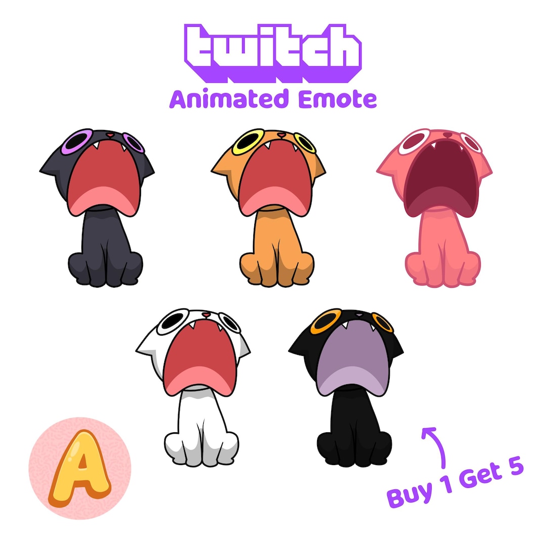 Meow Cat Animated Emote BUY 1 GET 5! - Twitch, Discord, Youtube, and ...