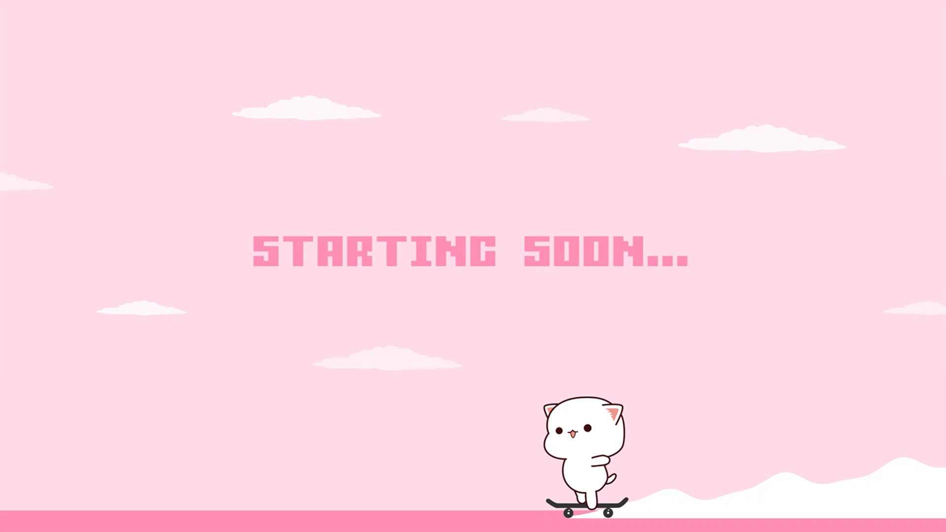 X4 Animated Stream Screens / Starting Soon / Kawaii / Offline / Brb ...