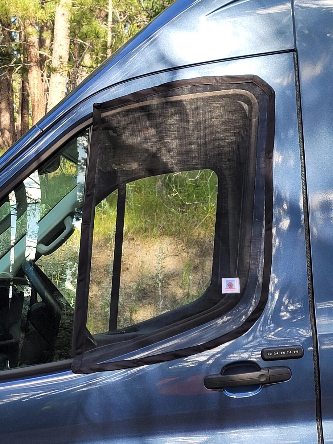 Magnetic Front Door Window Bug Screen for Transit Sprinter Promaster - Etsy
