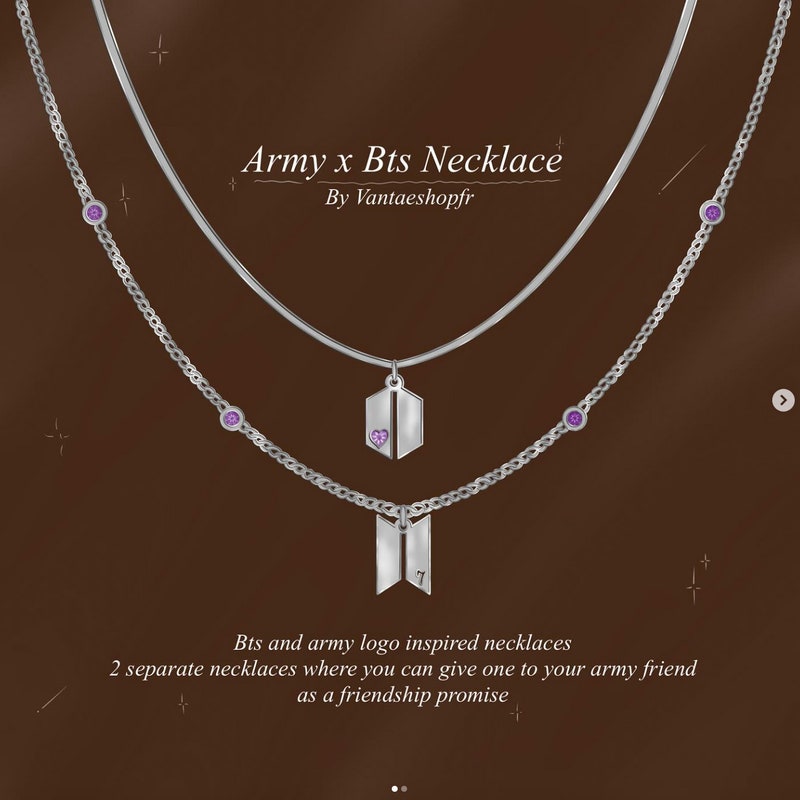 Bts Jewelry - Etsy