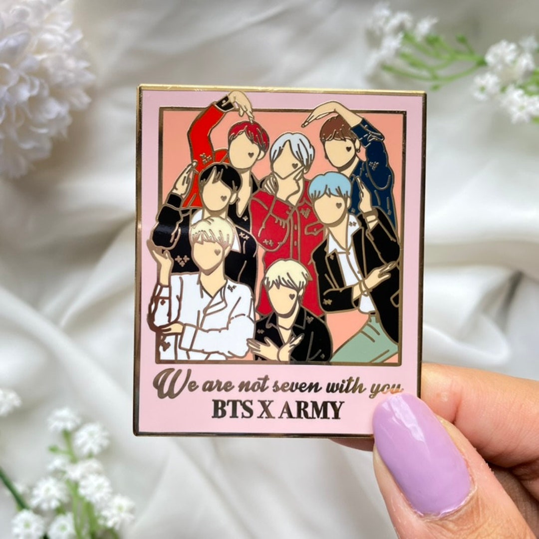 PREORDER BTS Love Polaroid Pin - Etsy
