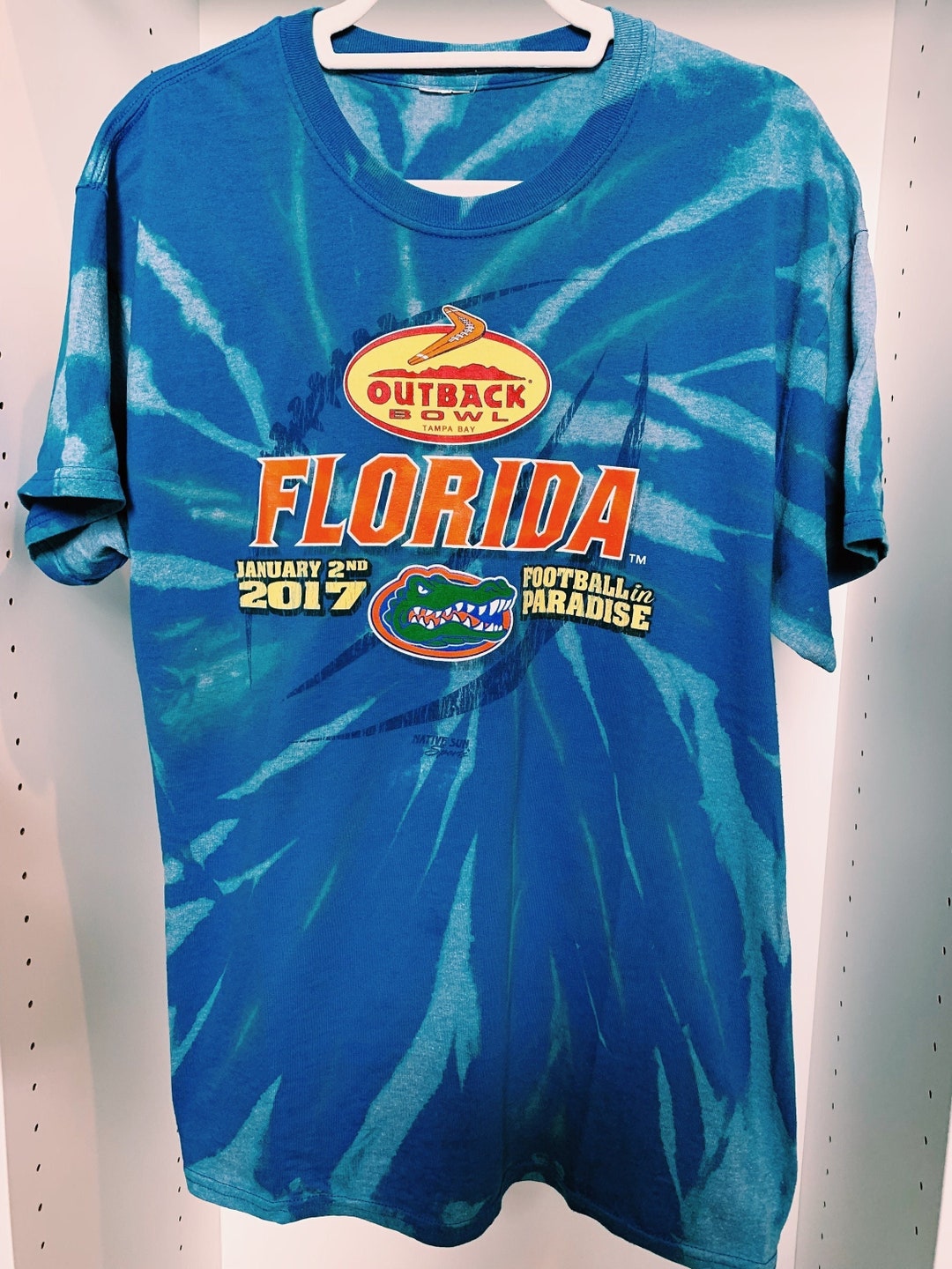University of Florida Tie Dye Tee - Etsy