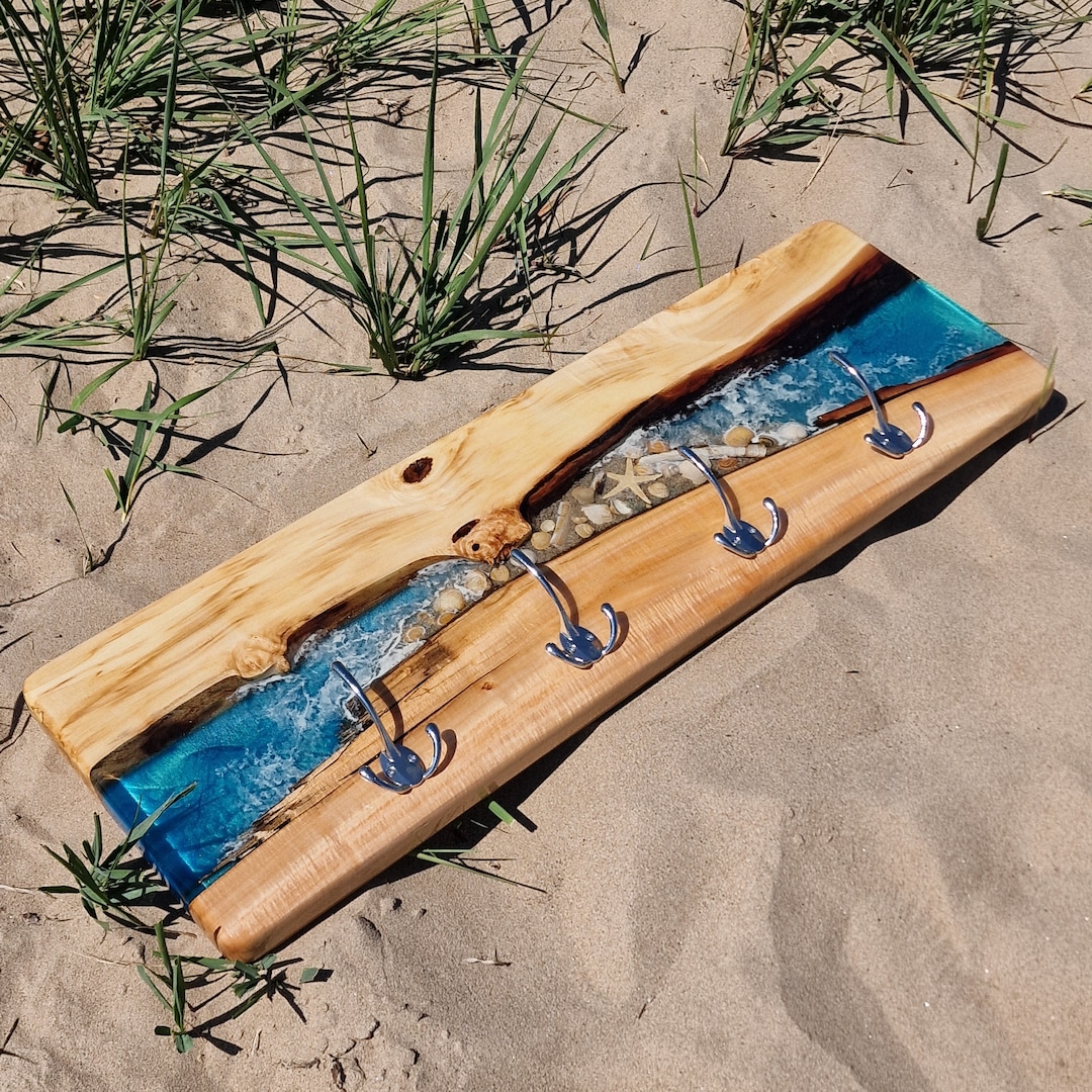 Maritime Wardrobe Made of Lime Wood With Real Flotsam and Jetsam North ...