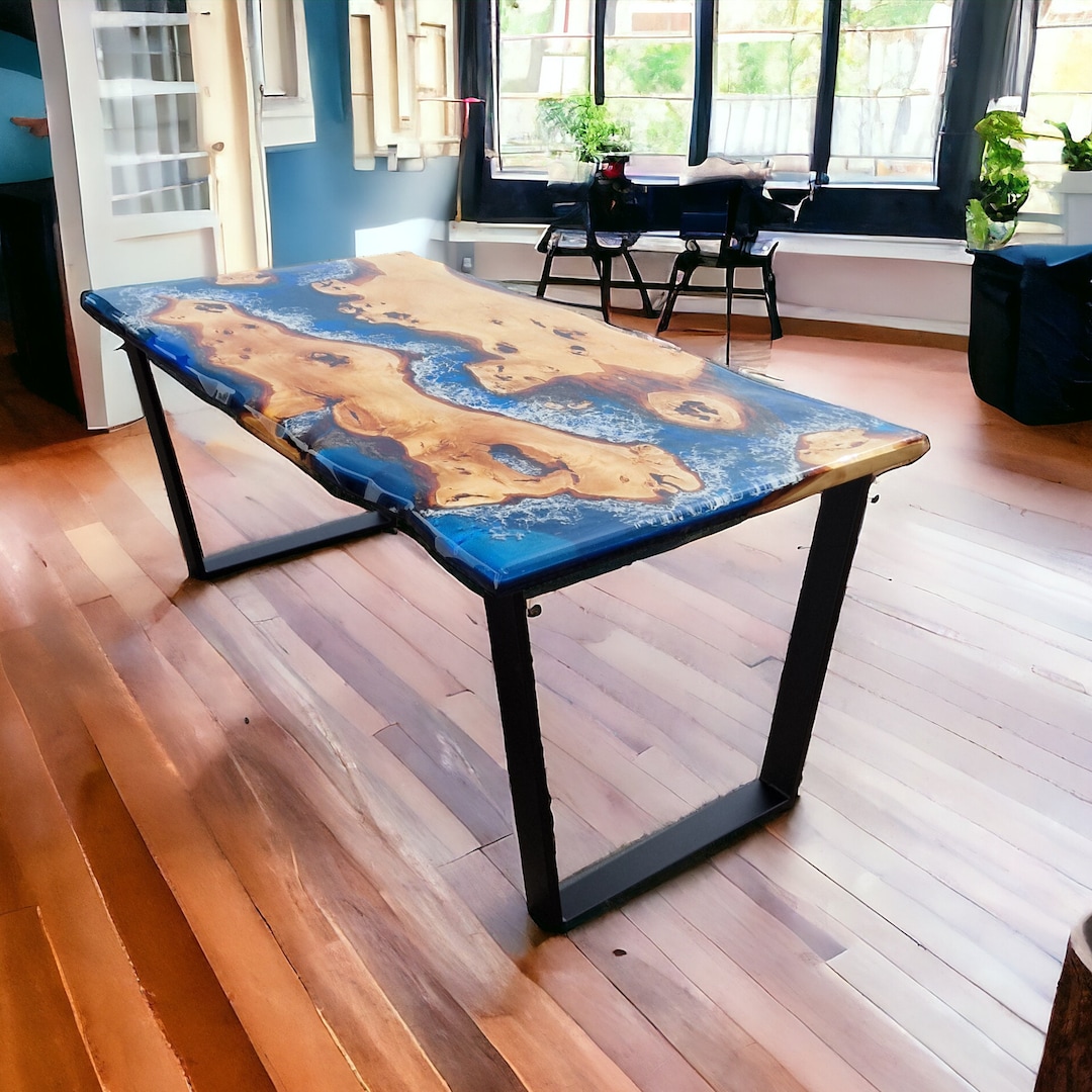 To Show, Sea Table, Dining Table, Living Room Table, Epoxy Resin Table ...