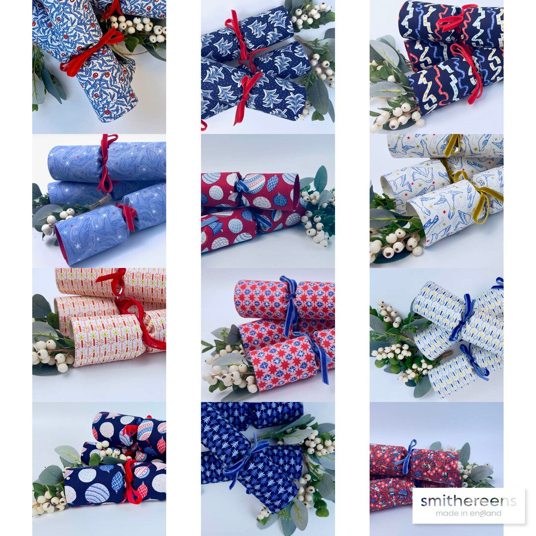 Liberty Print Reusable Christmas Crackers - Etsy UK
