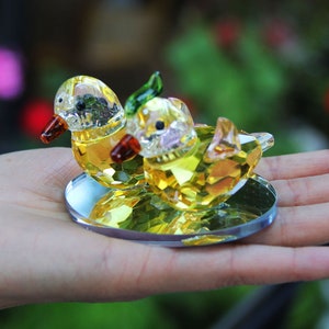 Crystal Duck - Etsy
