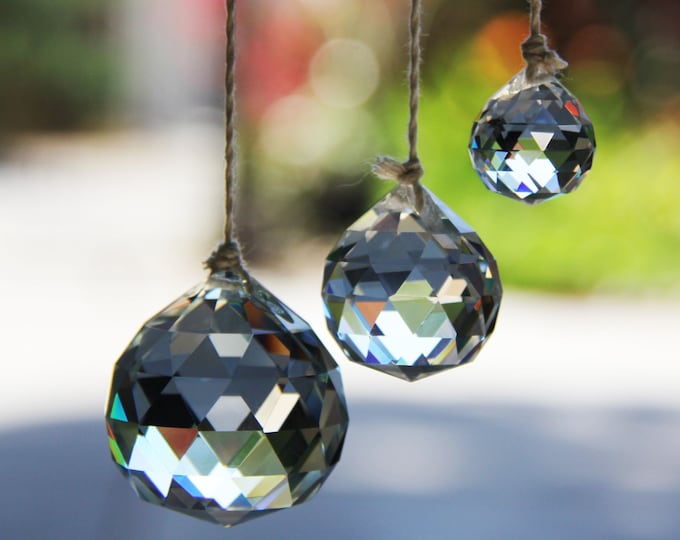 12 Pieces Rainbow Makerprism Crystal Sun Catcher Window | Etsy