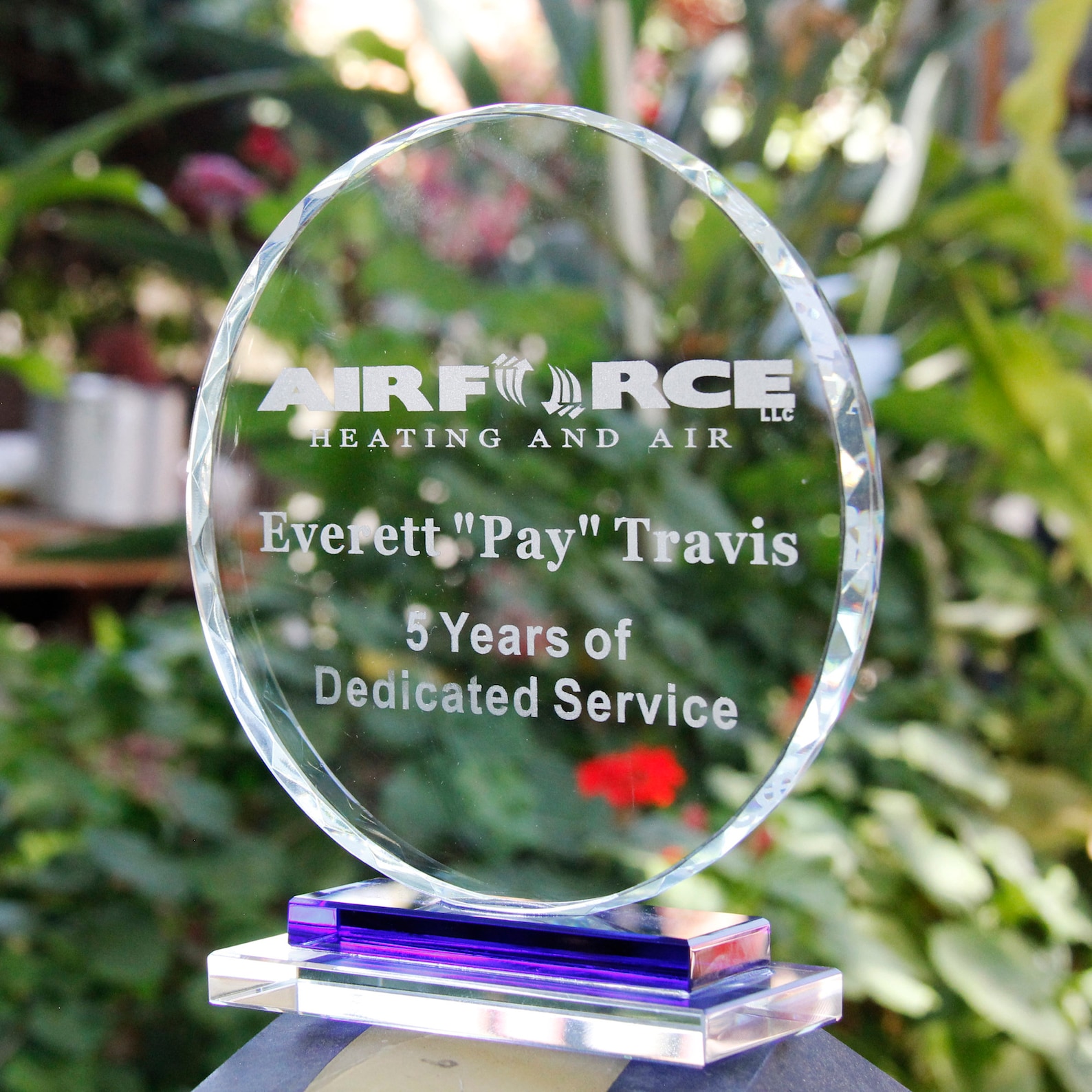 Personalized Crystal Appreciation Plaque Crystal Employee - Etsy