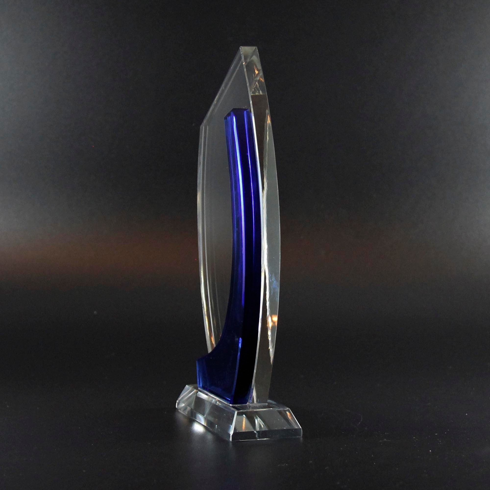 Personalized Crystal Employee Award, Retirement Appreciation Gift ...