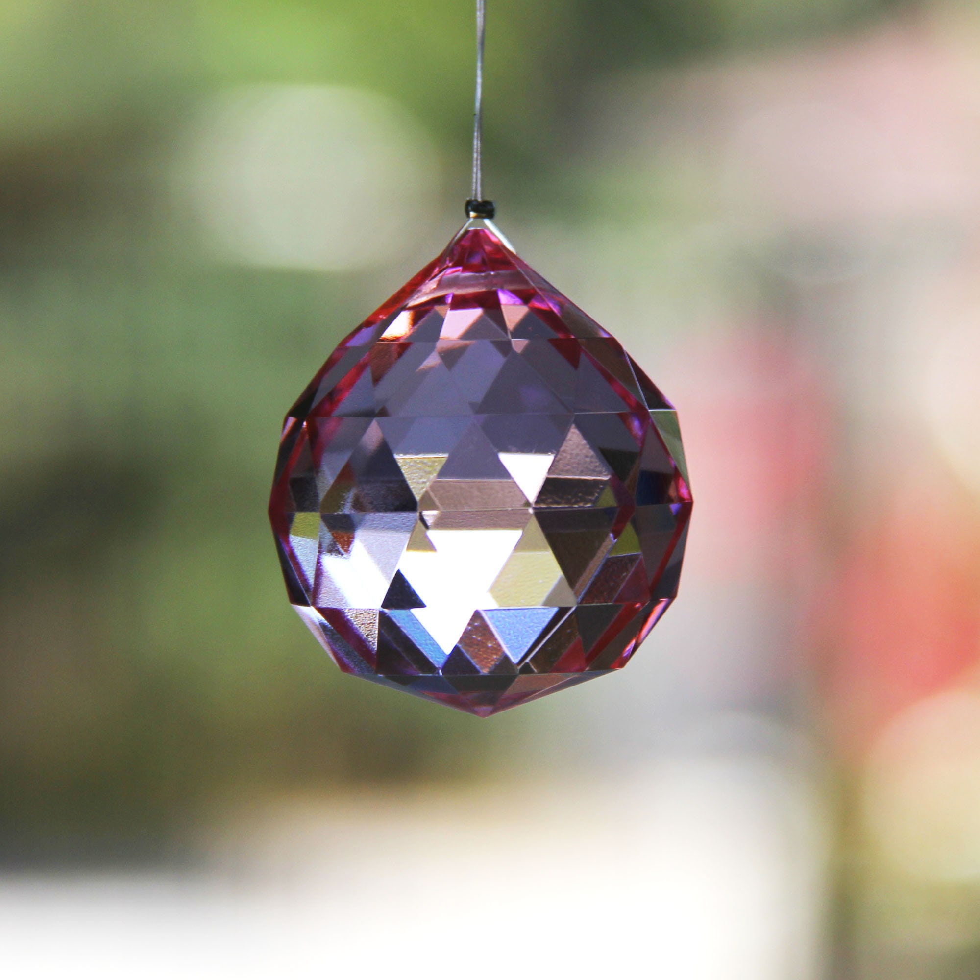 12 Pieces Hanging Crystal Suncatcherhanging Crystal Ball - Etsy UK