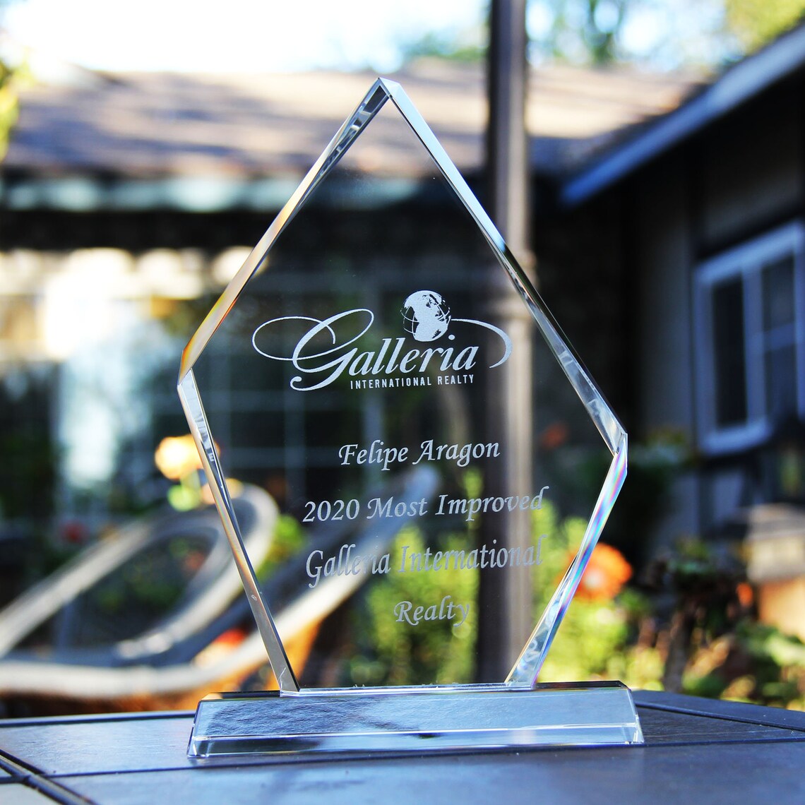 Personalized Crystal Award,retirement Appreciation Gift Plaque ...