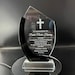 Personalized Crystal Award Plaque, Retirement, Graduation, Church - Etsy