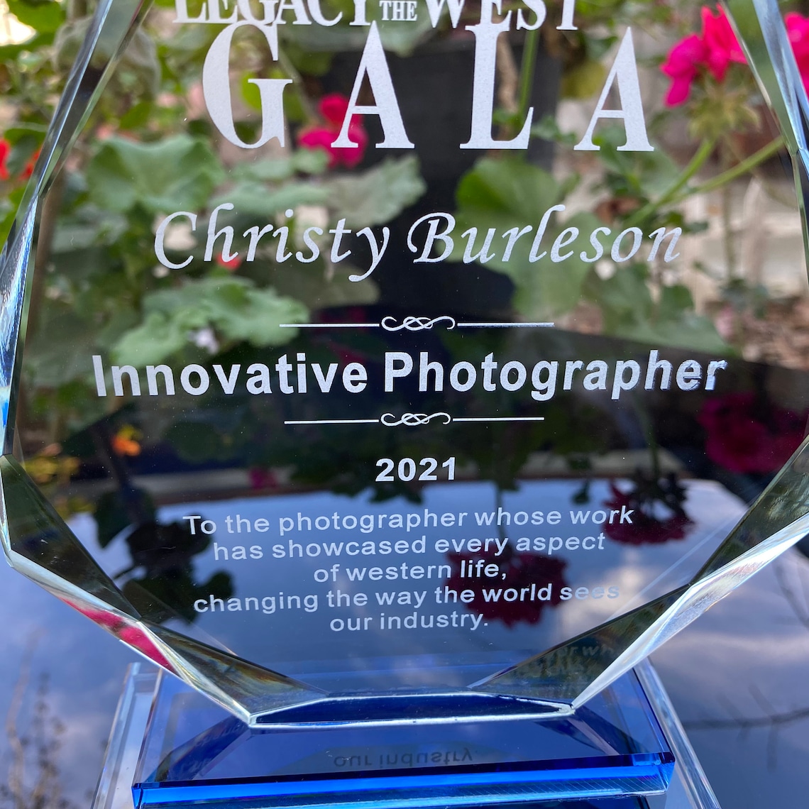 Personalized Crystal Employee Award Gift for Manager - Etsy