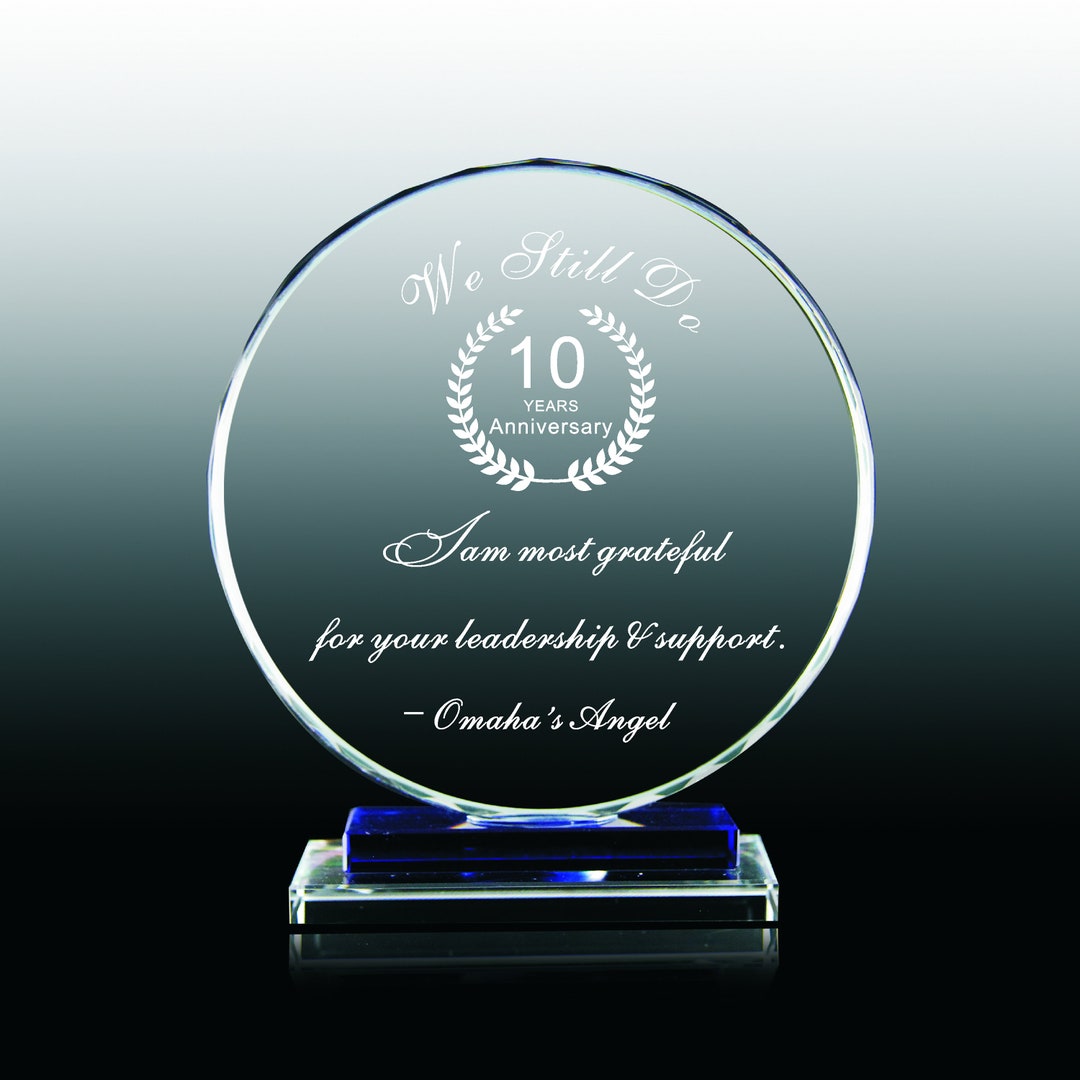 6‘crystal Award, Awards,personalized Crystal Anniversary Gift ...