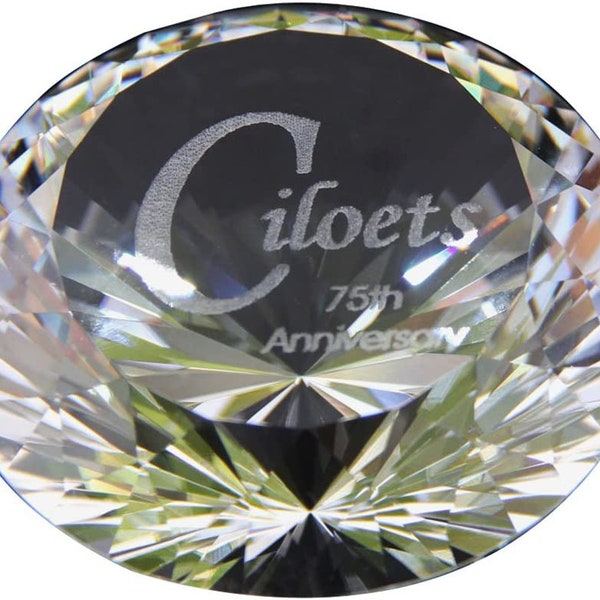 Crystal Paperweight - Etsy