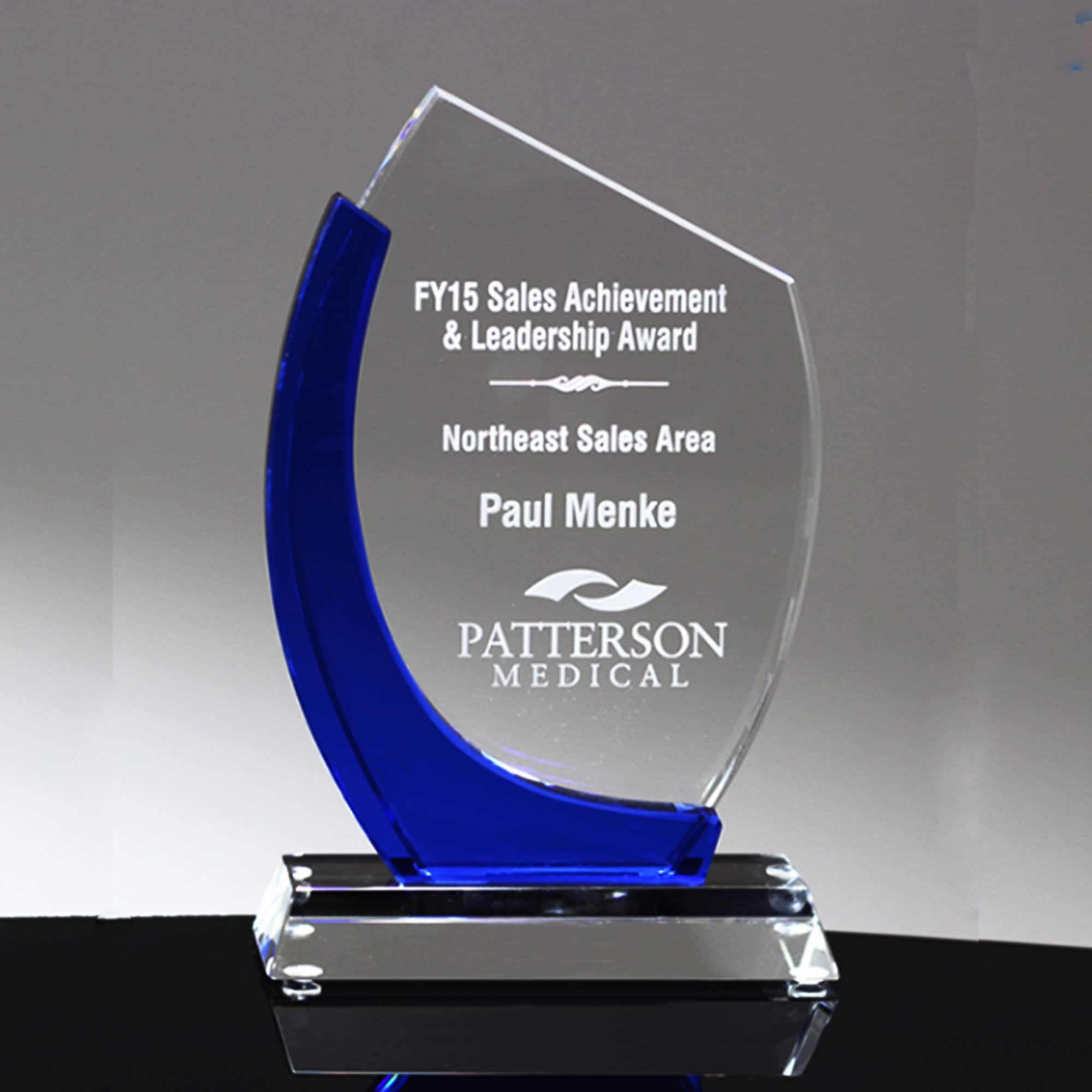 Engraved Crystal Awards And Trophies
