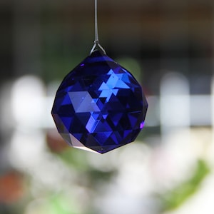 12 Pieces Hanging Crystal Suncatcher,hanging Crystal Ball, Home Decor ...