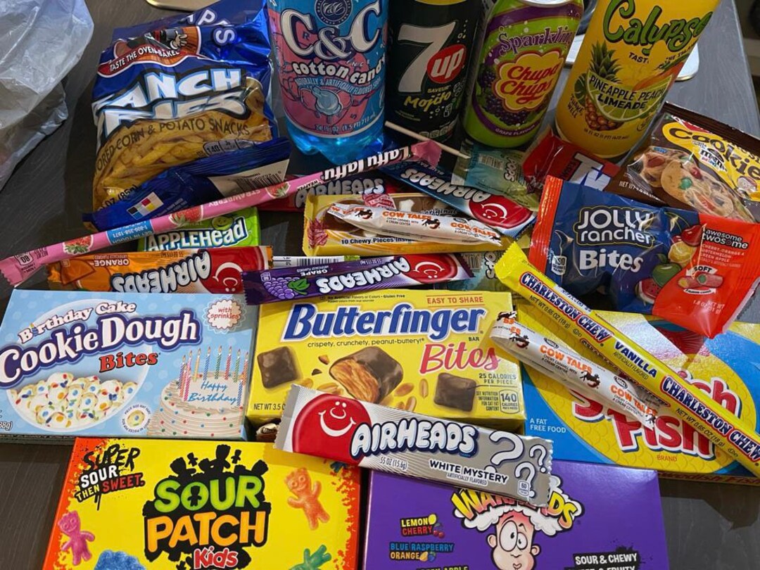 Mystery American Sweet Boxes Ideal Valentines Birthday Gift - Etsy