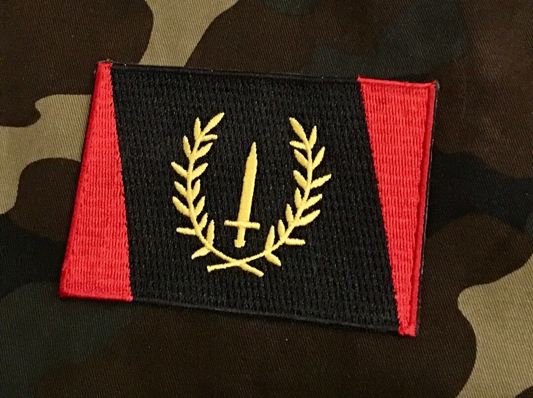 Black American Heritage Flag Patch