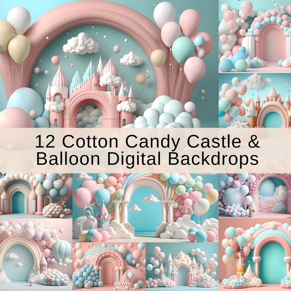 Castle Balloon - Etsy