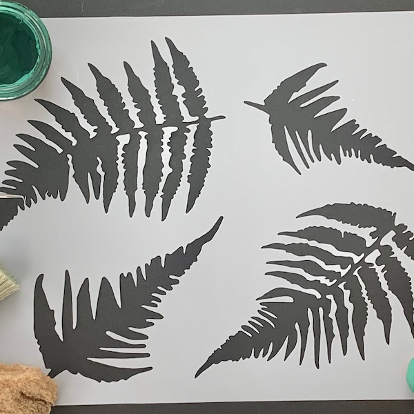 Botanical Paint Stencil - Etsy
