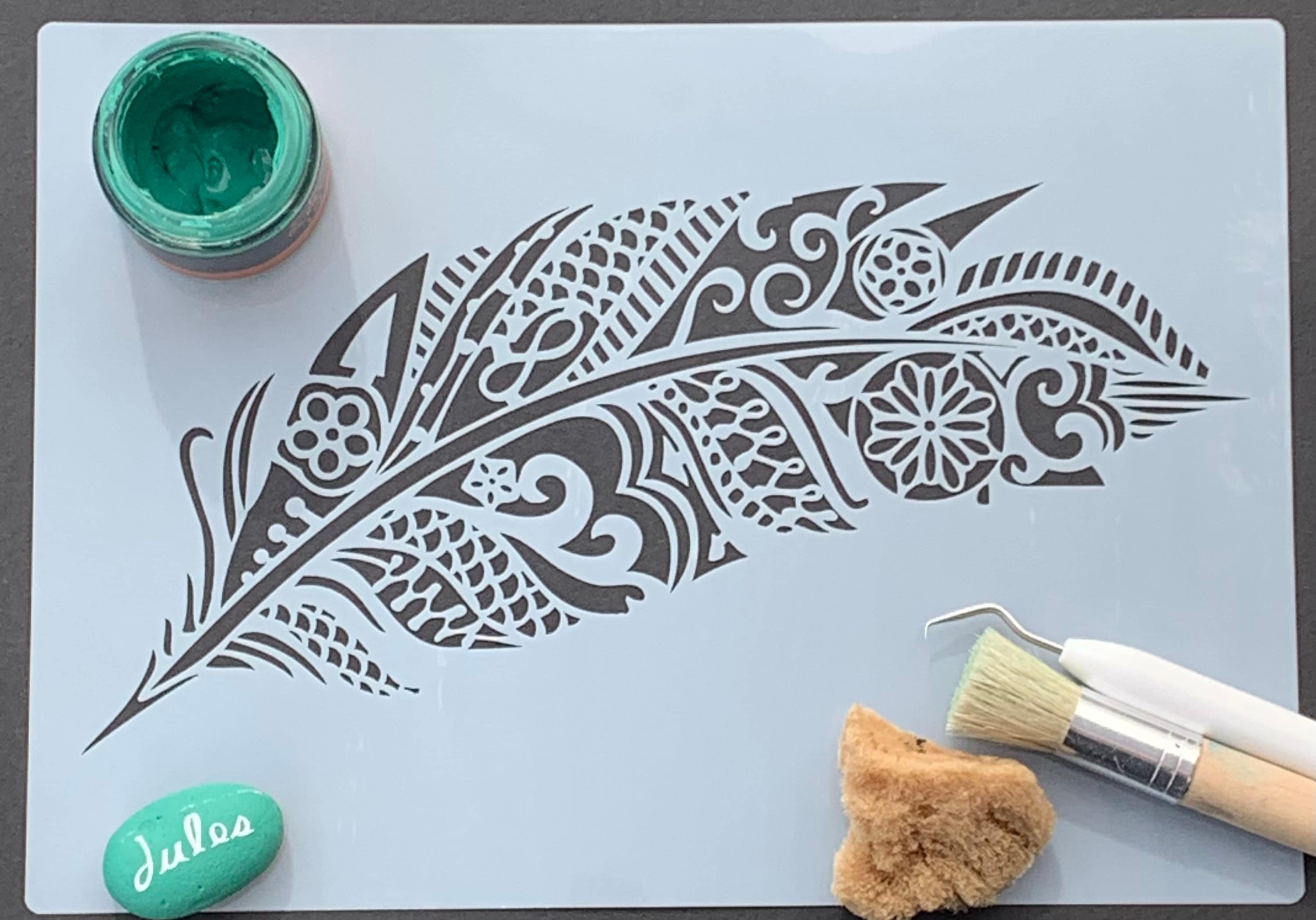 Stencil Designs For Fabric Painting