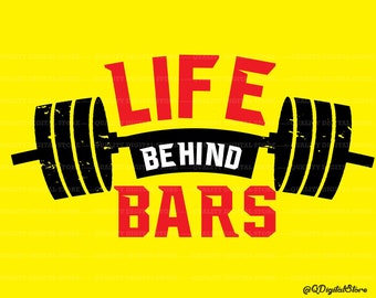 Gym Font Gym Letters Alphabet Workout Letters Barbell Font Weight ...