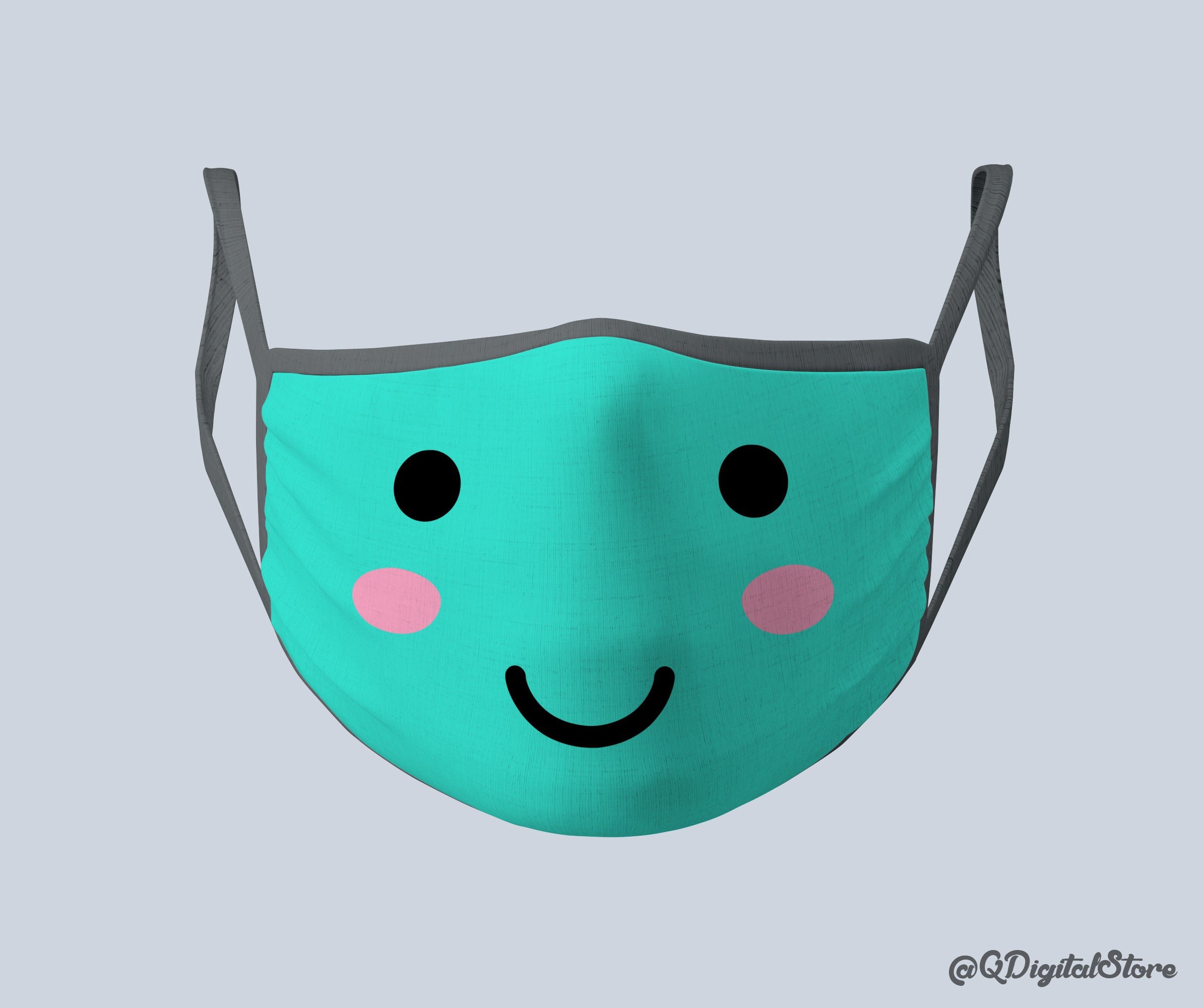 Cute Face Mask Svg Bundle, Funny Face Mask Design, Cut File, Cricut ...