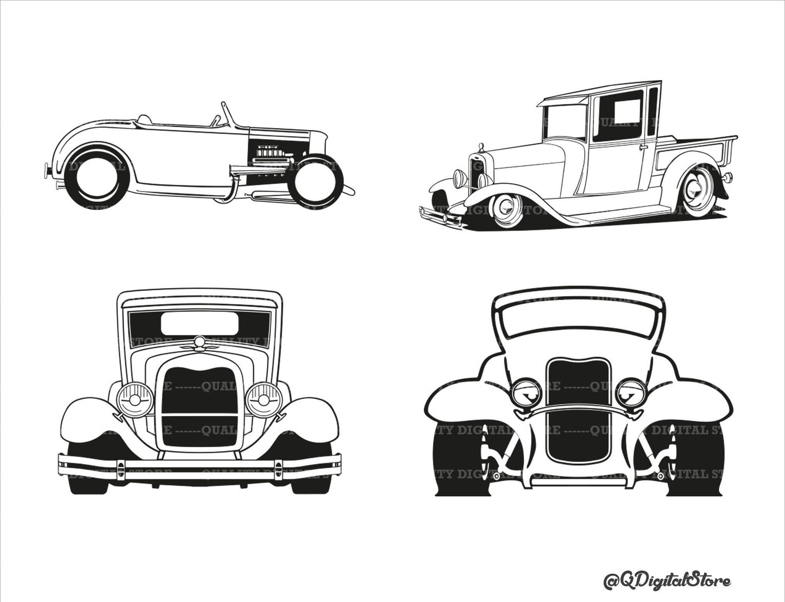 Car Svg Classic Car Svg Retro Car Cut File Old Car Svg - Etsy