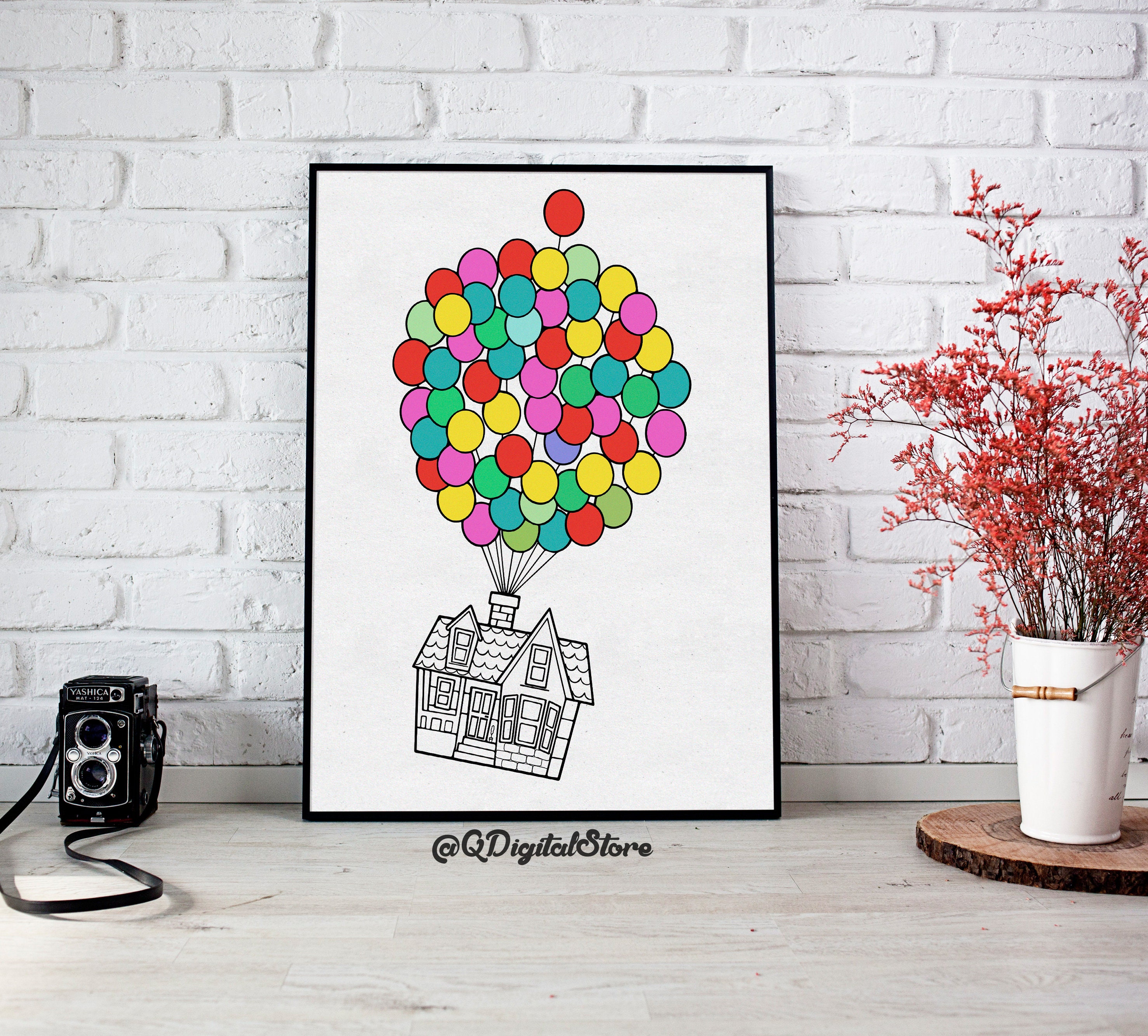 UP Svg, Adventure is Out There, Cut File, Clipart, Carl Fredricksen ...