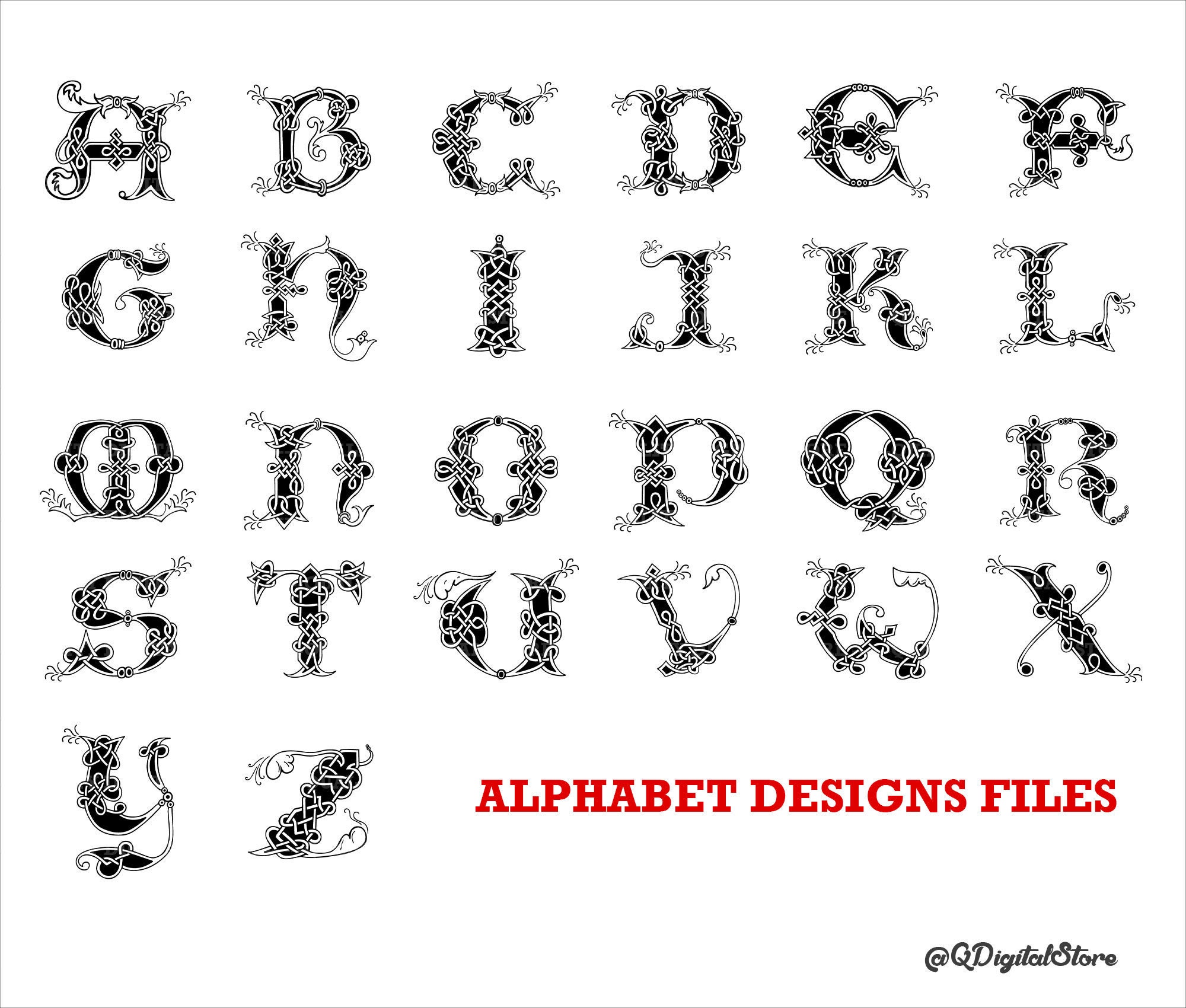 Alphabet Svg Alphabet Graphic Design Letter Alphabet Svg - Etsy