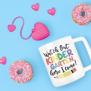 Watch Out Kindergarten Here I Come Svg, Kindergarten T-shirt Svg, Back ...