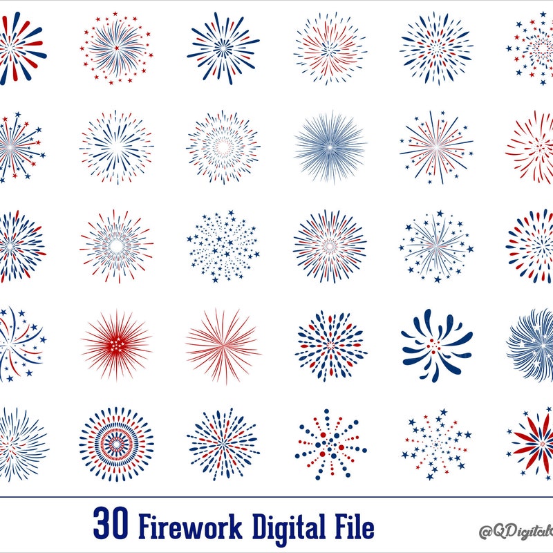 Firework Svg - Etsy