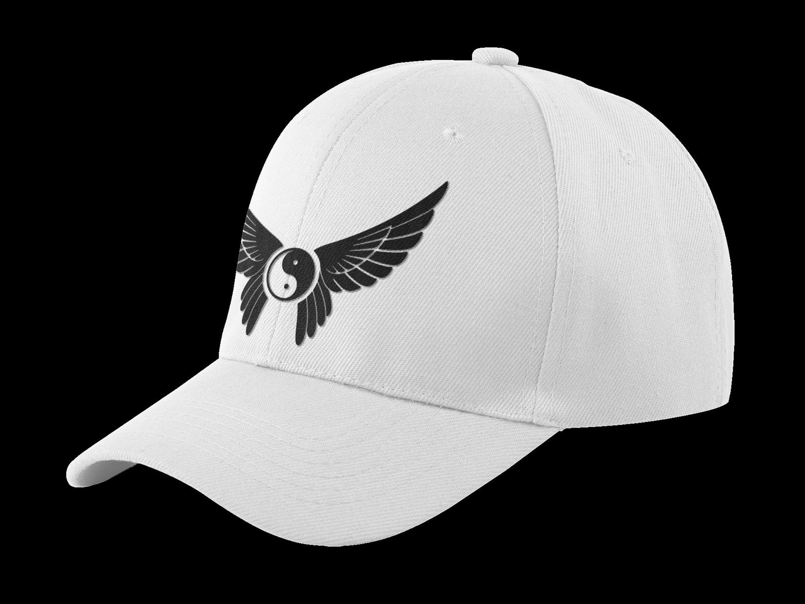 Ying Yang Svg Wings Cut File Ying Yang Cricut Wings | Etsy