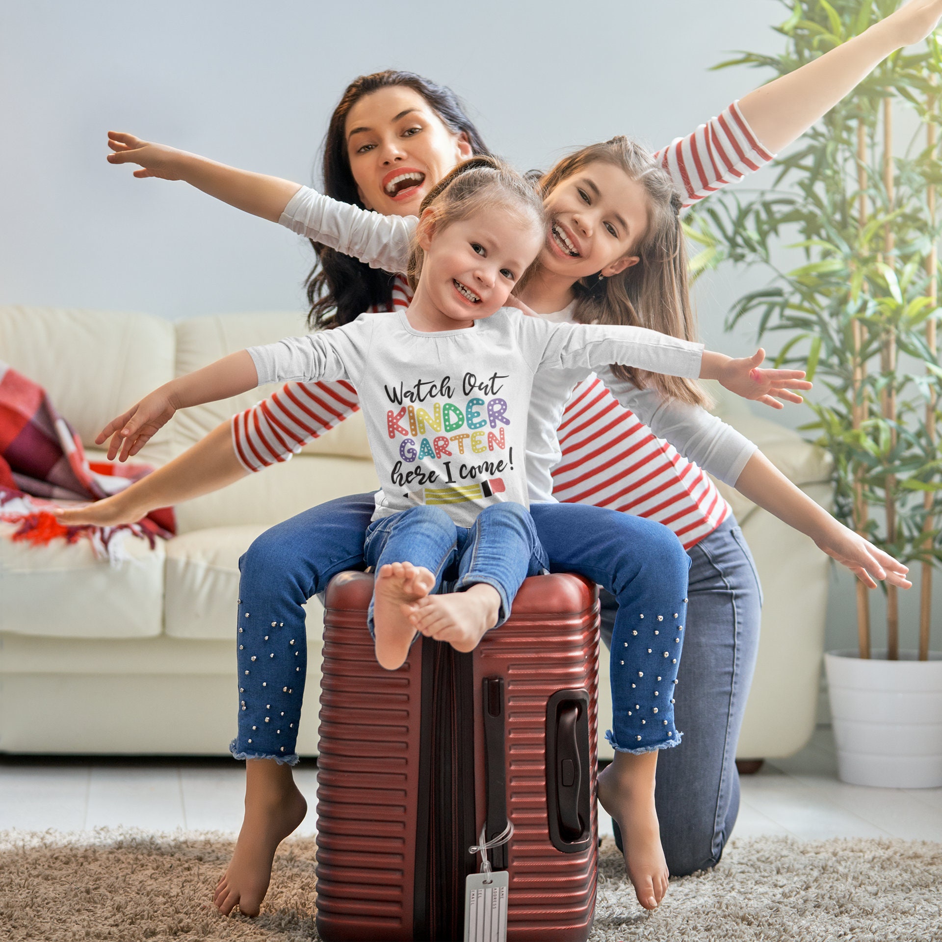 Watch Out Kindergarten Here I Come Svg, Kindergarten T-shirt Svg, Back ...