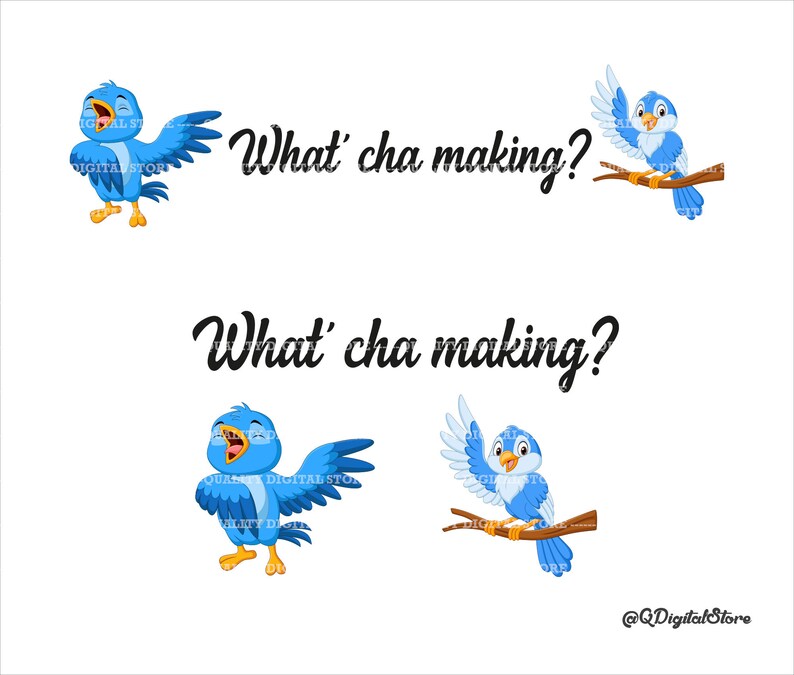 What Cha Making Svg Bird Svg What Cha Making Cut Files Svg - Etsy