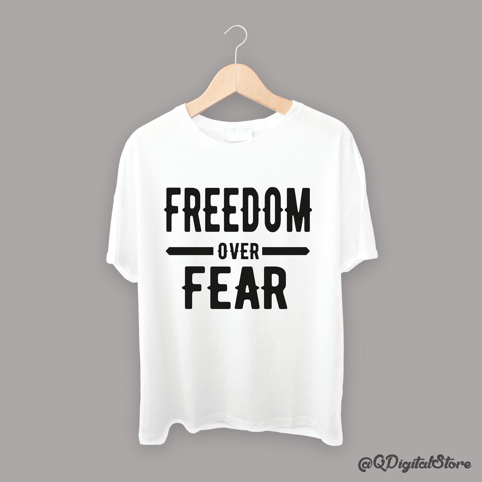 Freedom Over Fear Svg, Freedom Over Fear Cut File, T-shirt Print File ...