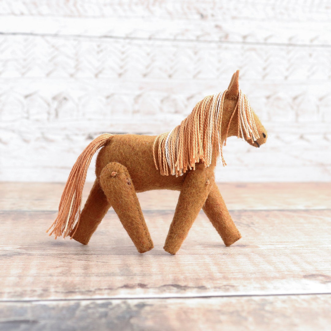Hamish the Horse Felt Soft Sculpture - Etsy