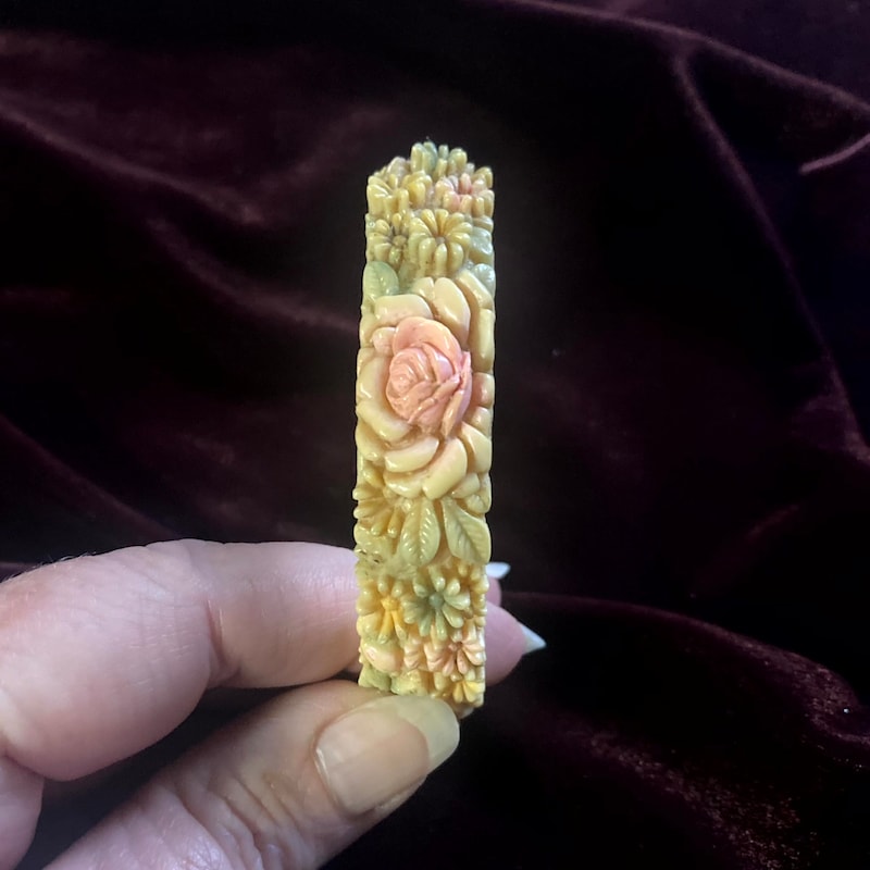 Celluloid Carved - Etsy