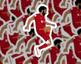Mohamed Salah, Liverpool FC, LFC Sticker - Etsy