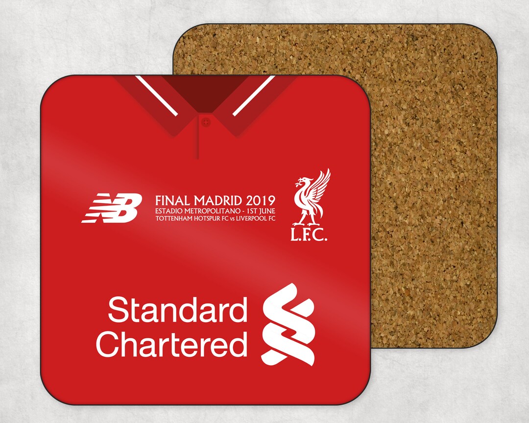 Liverpool FC Champions League Winner Drinks Coaster Lfc MDF Coaster ...