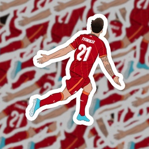 Kostas Tsimikas Sticker | LFC Sticker | Liverpool FC Vinyl Sticker ...