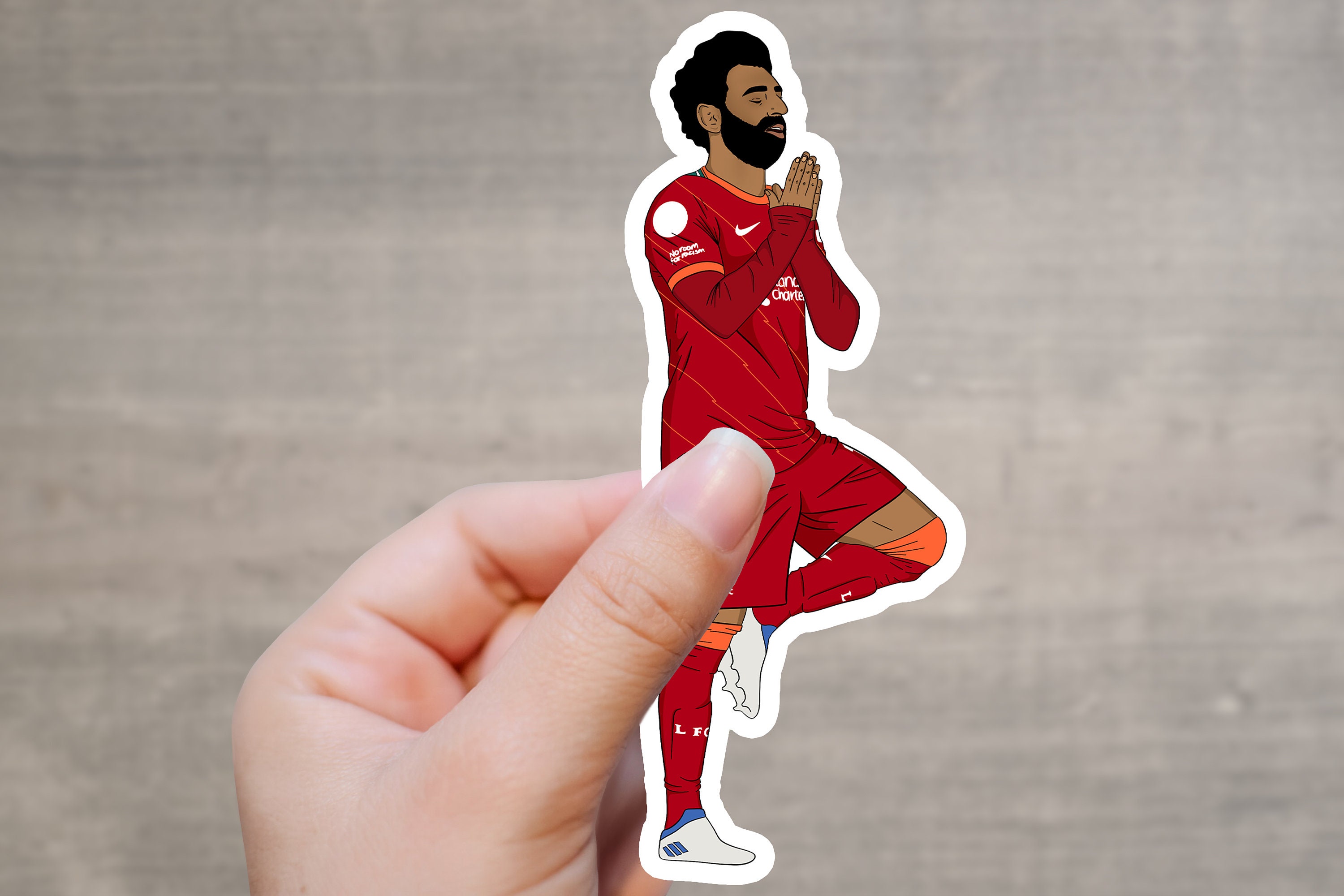 Mohamed Salah Sticker Mo Salah LFC Sticker Liverpool FC - Etsy UK