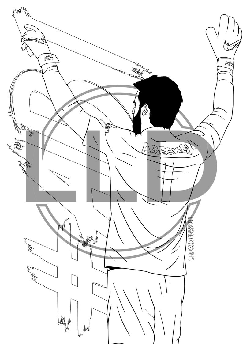Liverpool FC Digital Download Colouring Sheets Colouring - Etsy